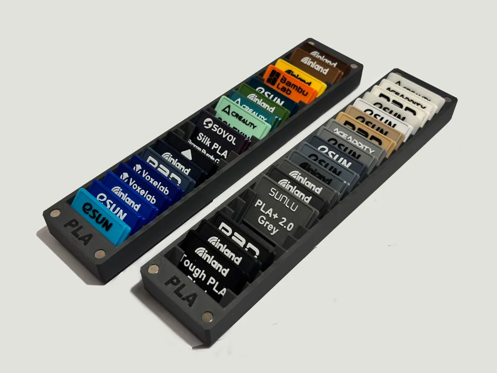 Filament Labels with Logos Remixed by Engineered Reality MakerWorld ...