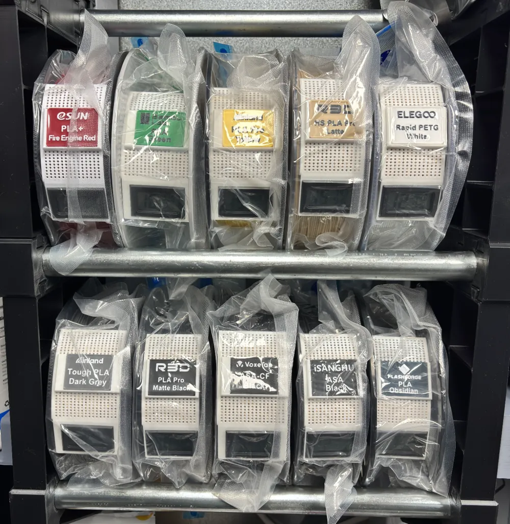 Filament Labels with Logos Remixed by Engineered Reality MakerWorld ...