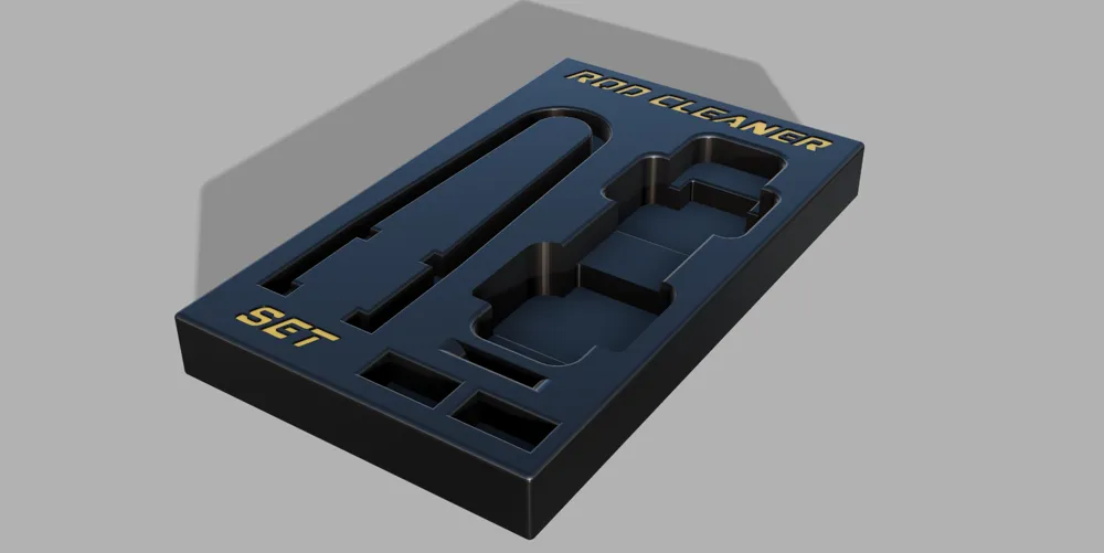 Rod Cleaner Set Box + Tool Case by The Big Greek - MakerWorld