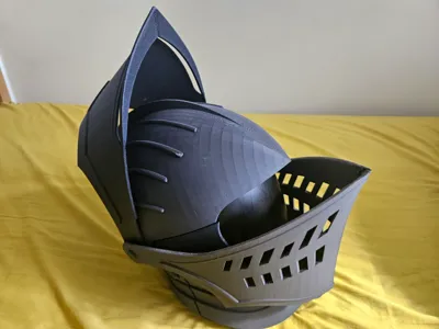 Elite knight helm by Jura MakerWorld: Download Free 3D Models