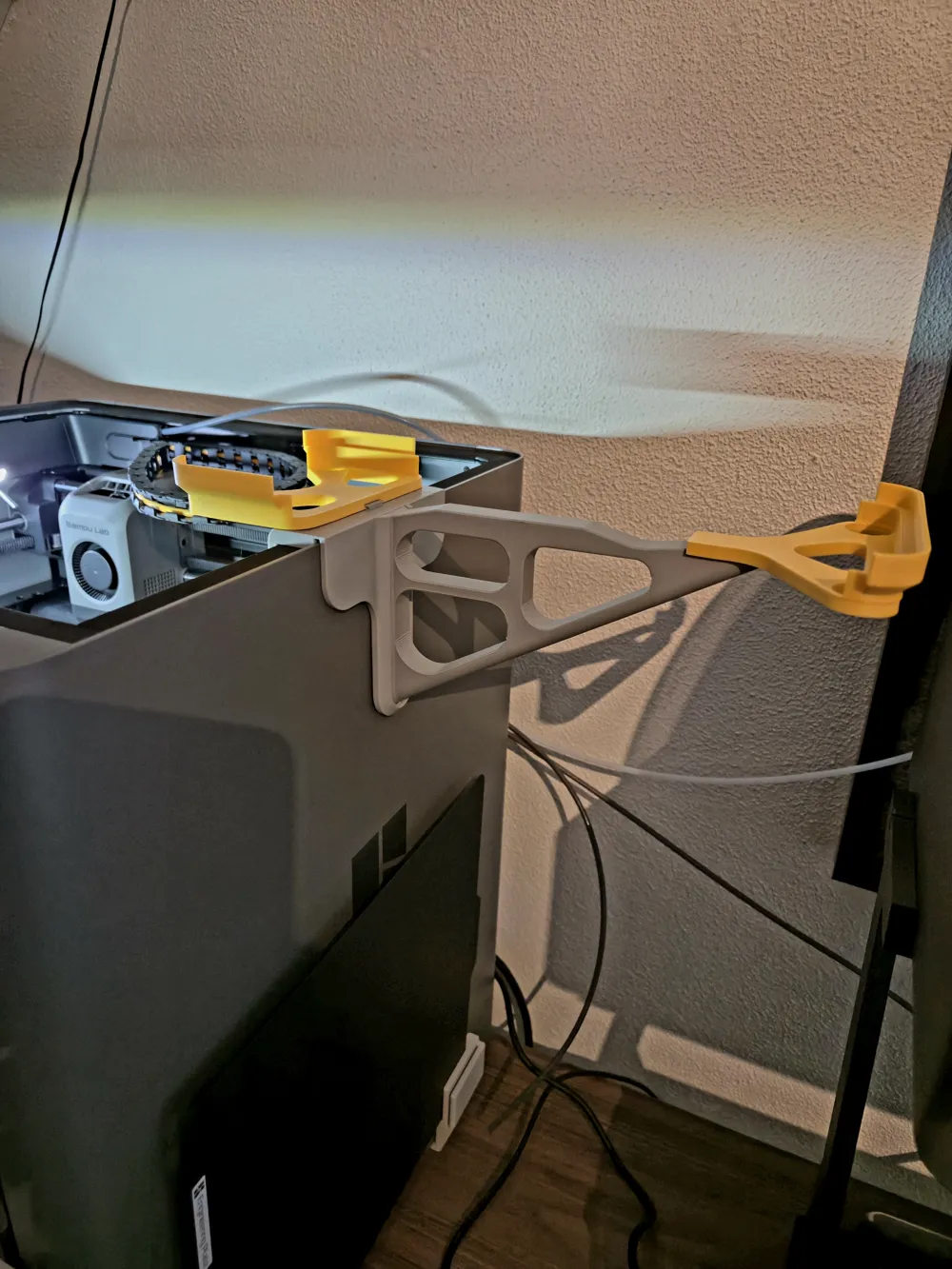 AMS-HT Top Spool Holder P2S / P1S / X2D - Free 3D Print Model - MakerWorld