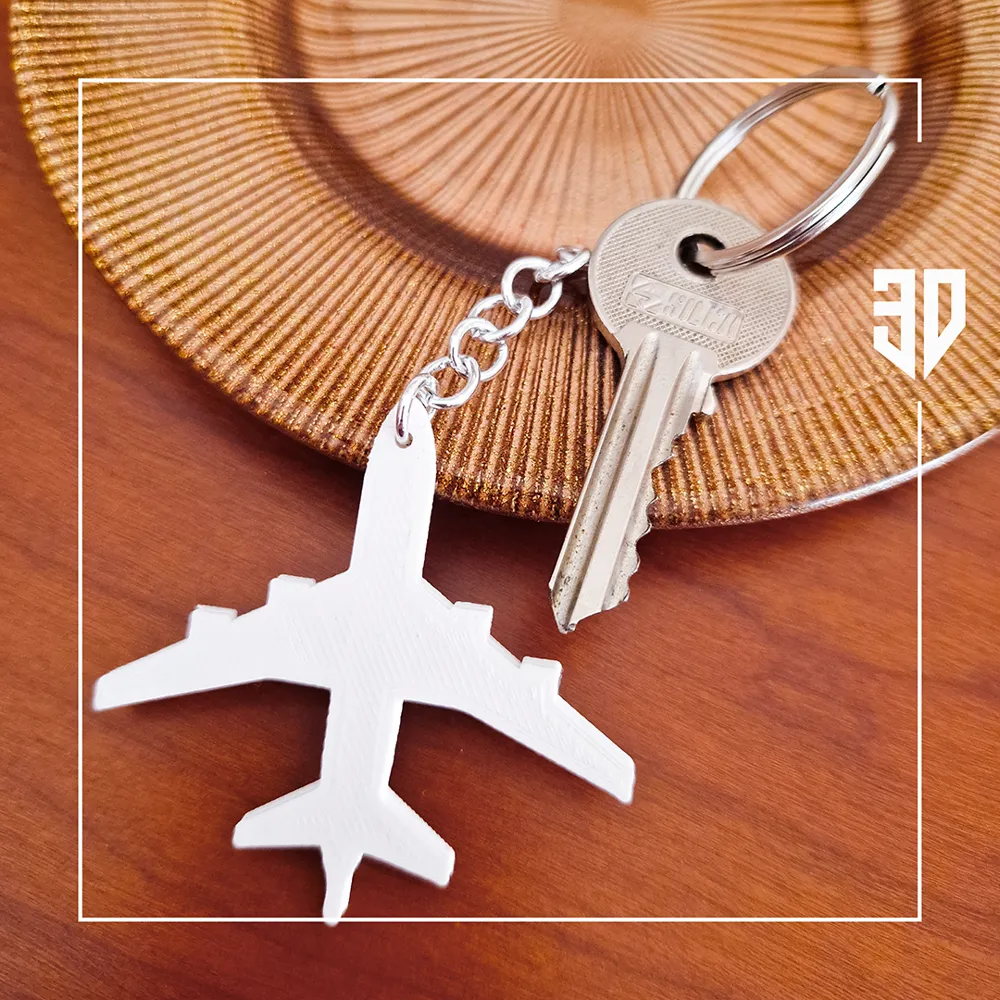 Airplane keychain by Erasmo_difonzo_3D MakerWorld: Download Free 3D Models