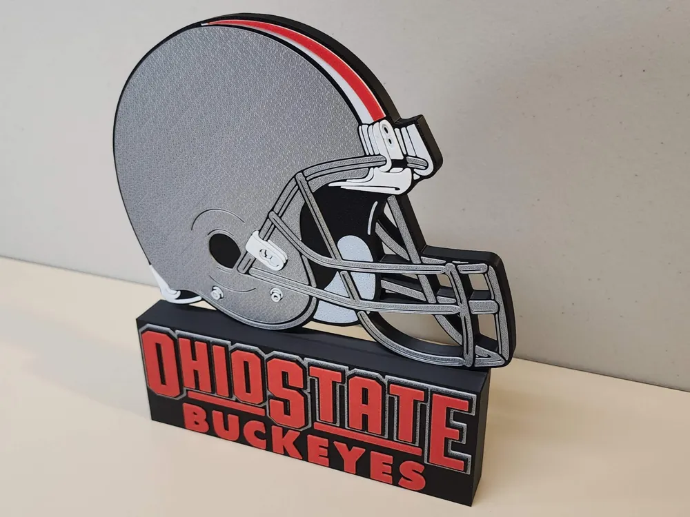 Ohio State Buckeyes Wall or Desk Display by briankstan MakerWorld ...