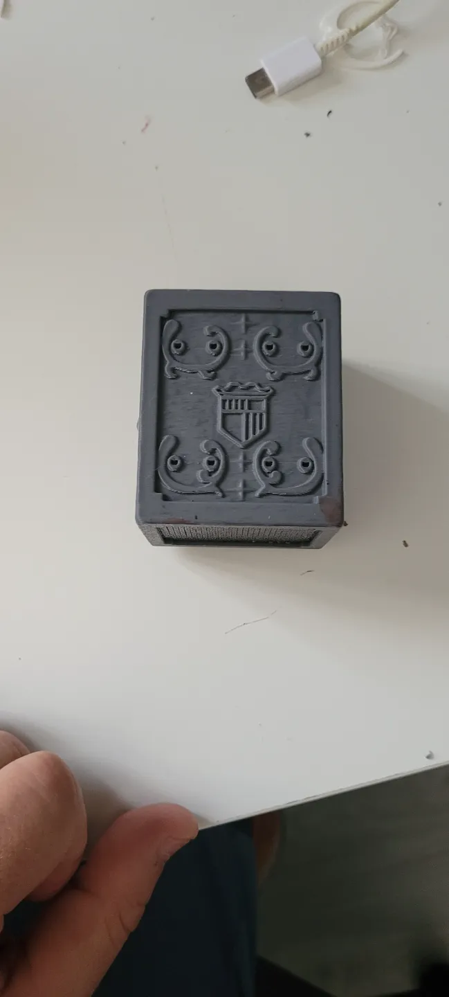 Andromeda Bronze Knight Armor Box by mendiluce - MakerWorld