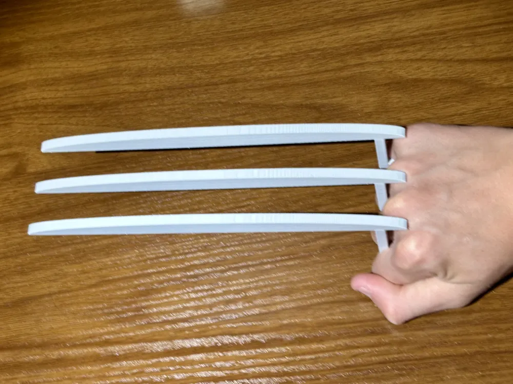 Wolverine Claws V5 - Free 3D Print Model - MakerWorld