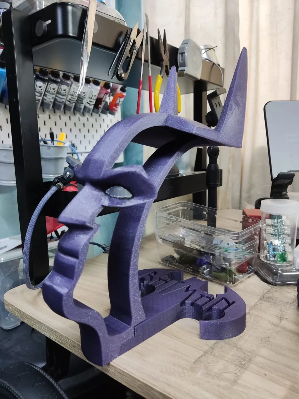 Batman Headphone Stand by fay3dlab - MakerWorld