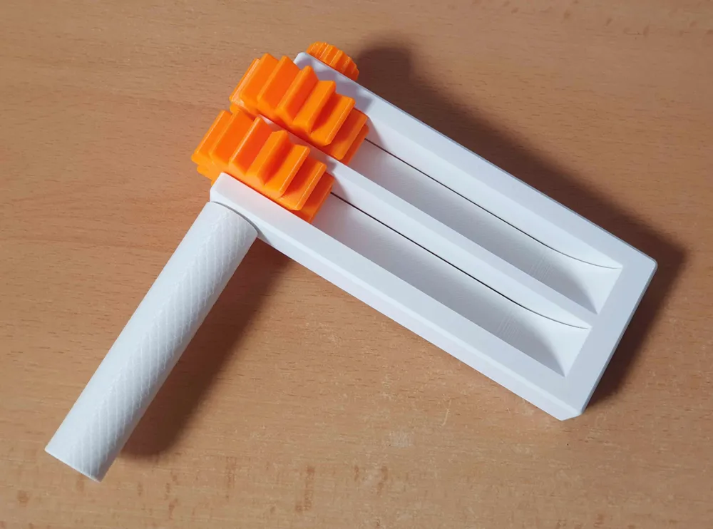 Traditional Czech Easter Ratchet (Řehtačka) - Free 3D Print Model ...