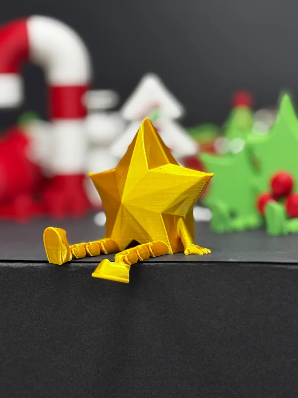 Christmas Star - Articulated Christmas Ornament - Free 3D Print Model ...