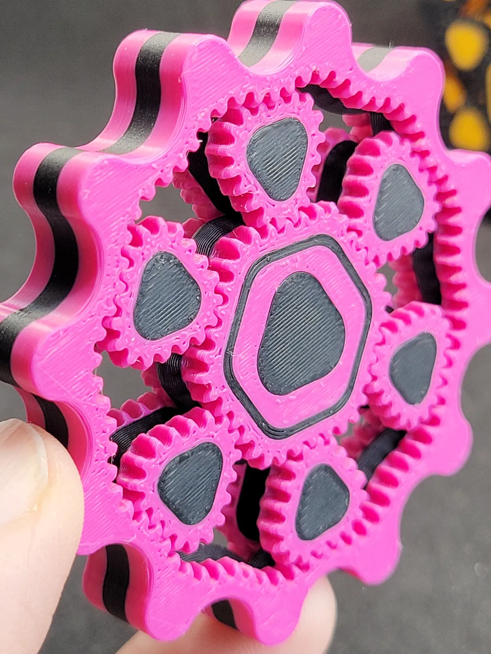 Fidget de Engrenagem Triangular - giro ultrarrápido - Modelo gratuito ...
