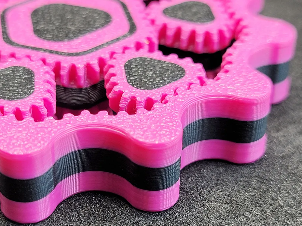 Fidget de Engrenagem Triangular - giro ultrarrápido - Modelo gratuito ...