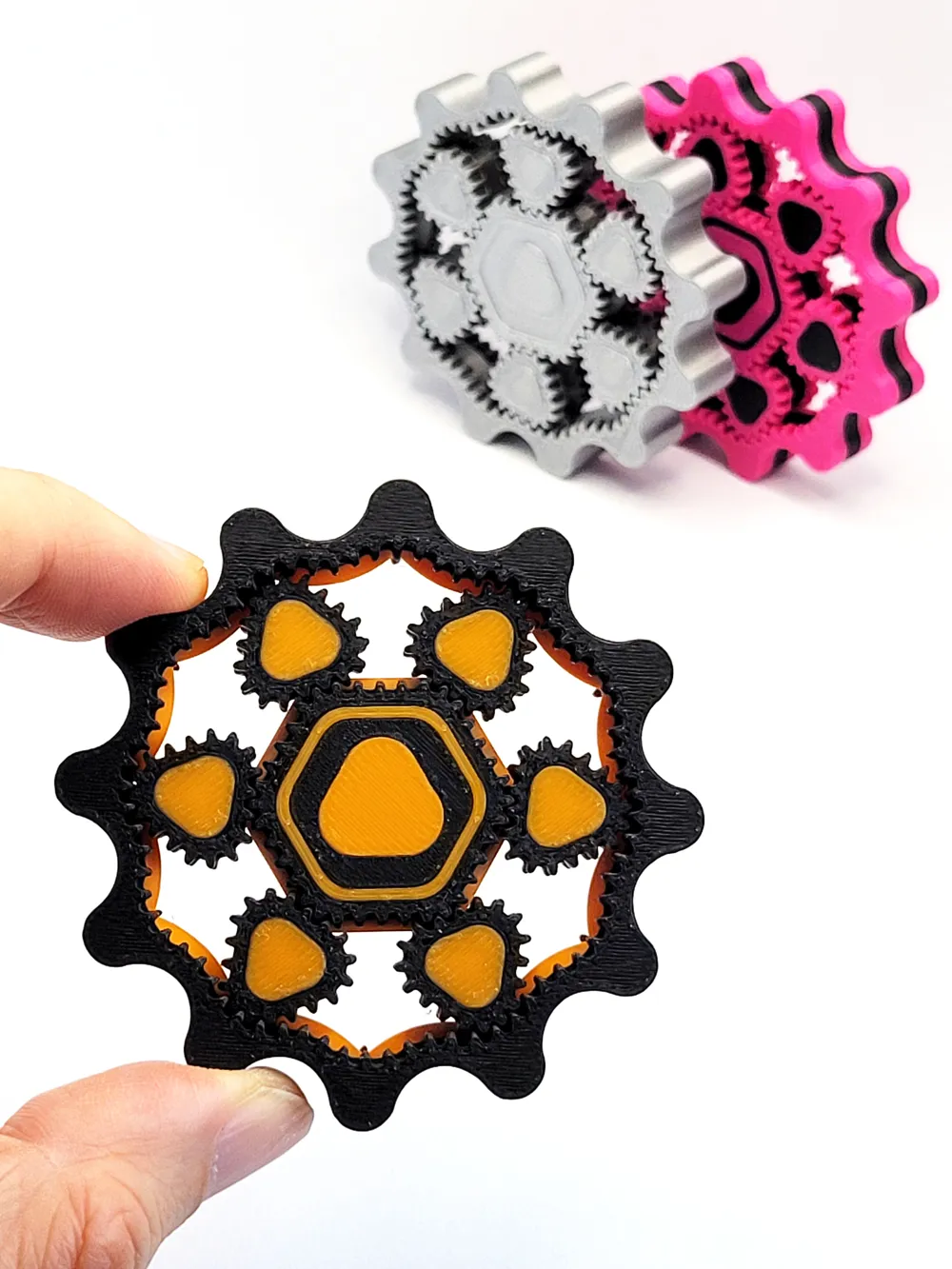 Fidget de Engrenagem Triangular - giro ultrarrápido - Modelo gratuito ...