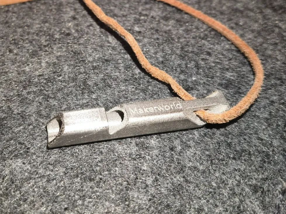 Outdoor Survival High-pitch Whistle Pendant Mk II by IronDuke ...
