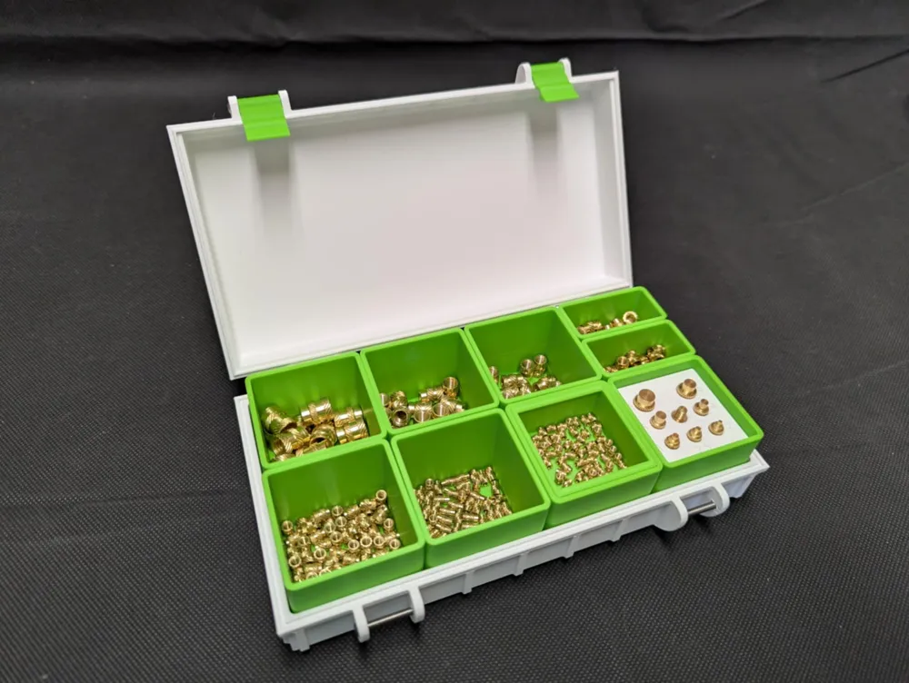 Rugged small parts storage box - Free 3D Print Model - MakerWorld