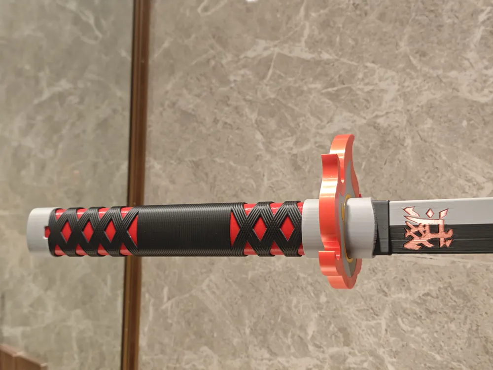 Demon Slayer Tanjiro Nichirin Blade MAX-PIKA - Free 3D Print Model ...