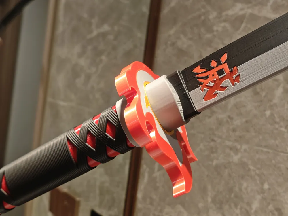 Demon Slayer Tanjiro Nichirin Blade MAX-PIKA - Free 3D Print Model ...