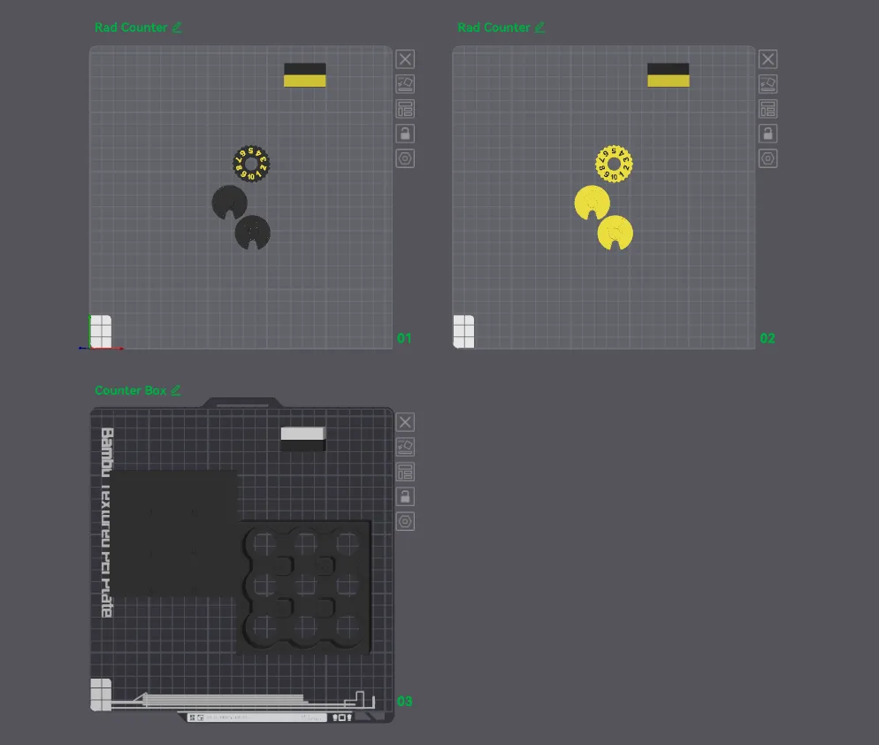 MTG Fallout Rad Counter - Double Side 1-20 Dial by TheMakerSphere ...