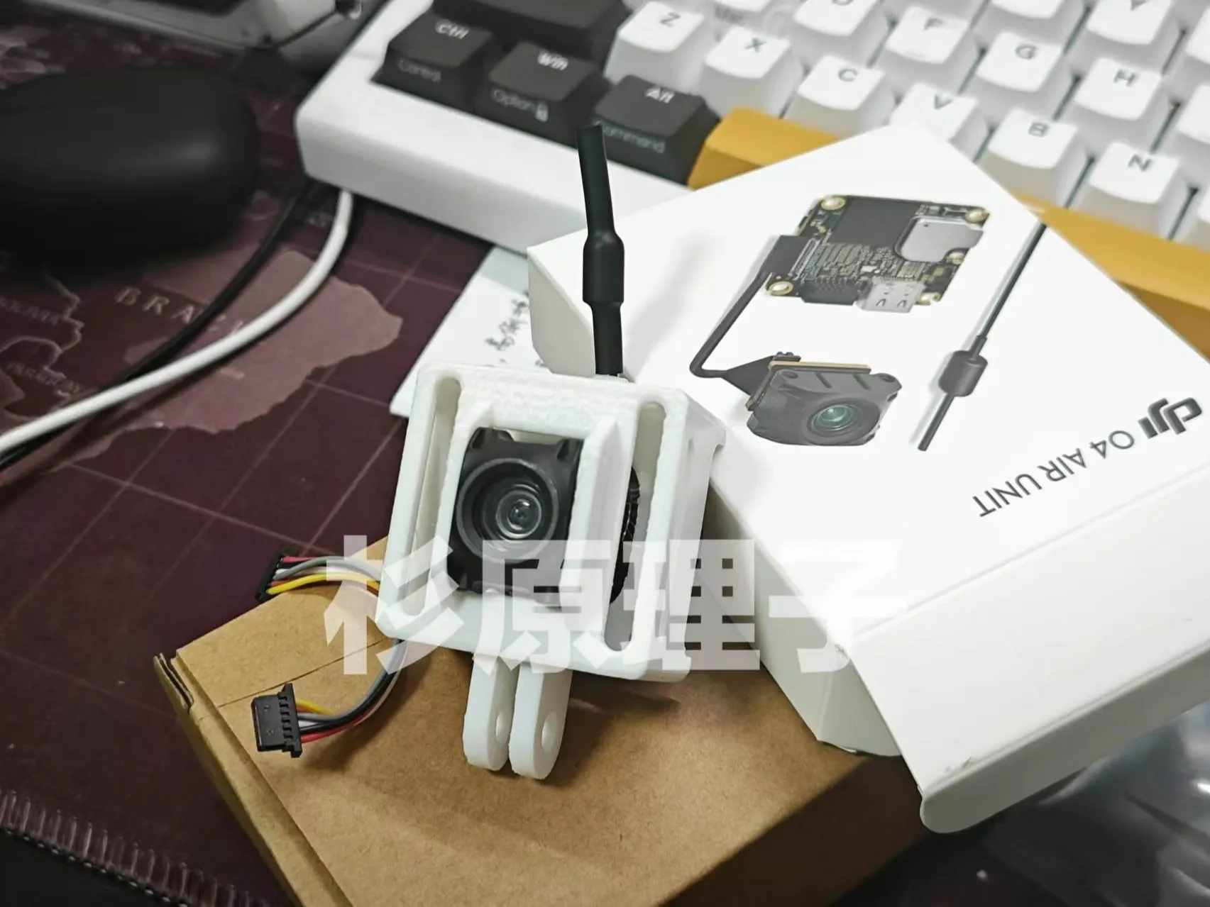 DJI O4 and GoPro All-in-One Mount by Riko Sugihara - MakerWorld