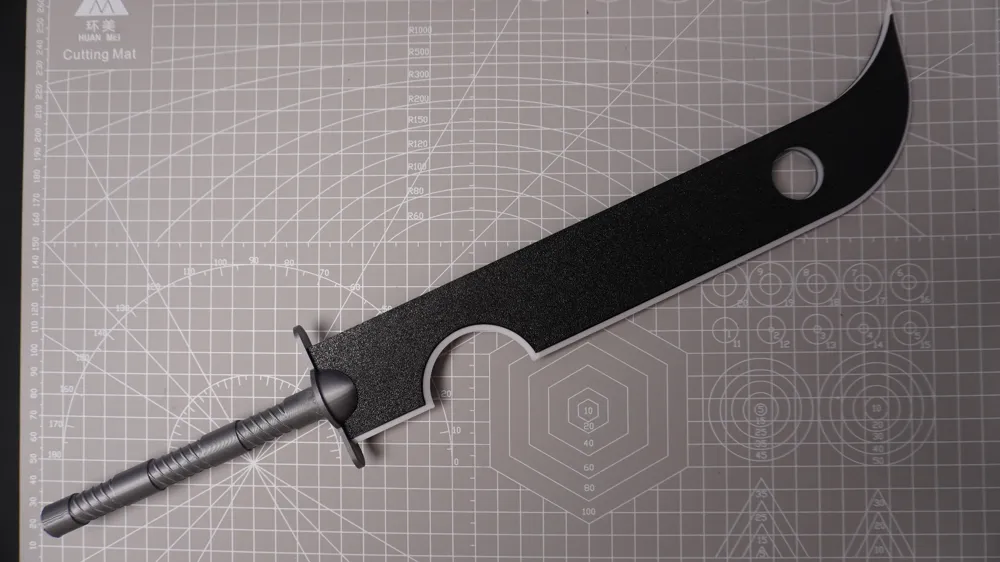 Naruto-再不斩 斩首大刀（Beheading broadsword) by 叫老龚就好 - MakerWorld