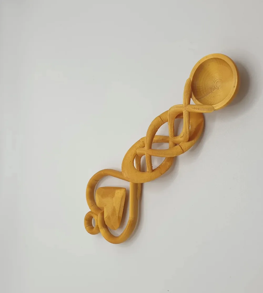 Welsh love spoon by MortyYouthShedz MakerWorld: Download Free 3D Models