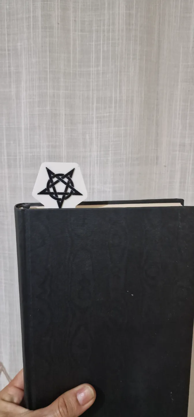 MAGIC PENTAGON bookmark Marcador libros by darvil66 - MakerWorld