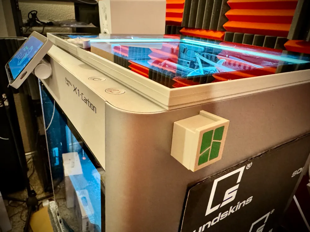 DK RISER LOW PROFILE FOR BAMBU LAB X1/P1 by papsjundi - MakerWorld