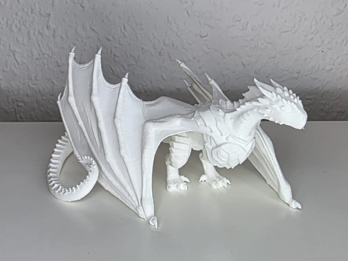 Detailed Dragon – Tabletop & Decor - Free 3D Print Model - MakerWorld