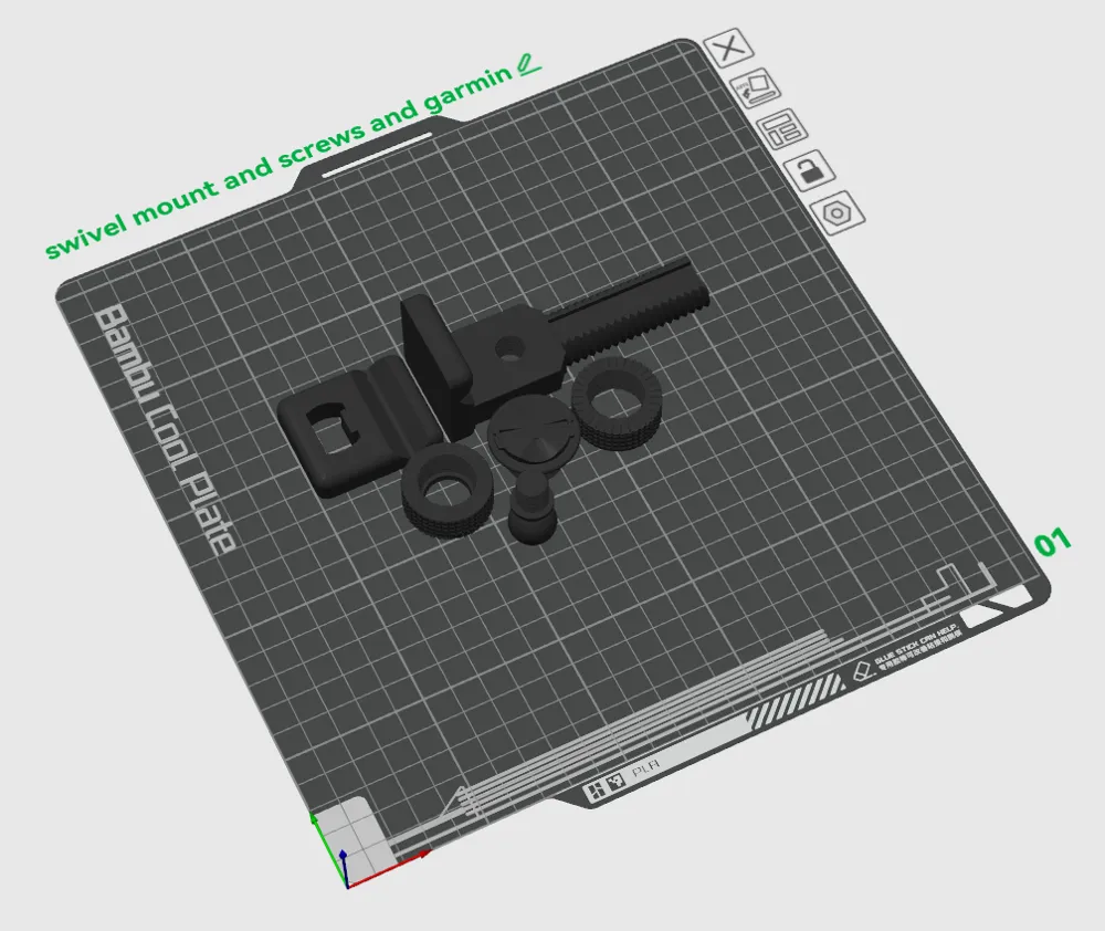 Garmin adapter for the swivel phone mount system Remixed by douglas ...