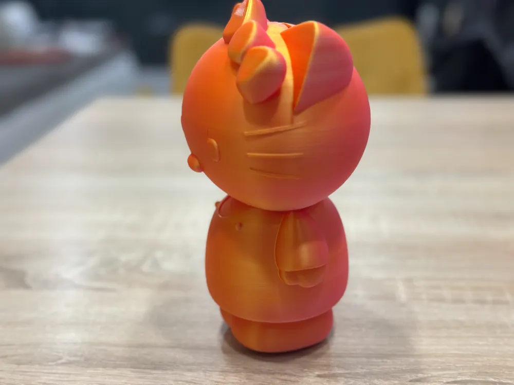 Hallo Kitty piggy bank (money box) Remixed by 3Dcrabi - MakerWorld