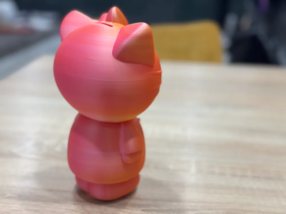 Hallo Kitty piggy bank (money box) Remixed by 3Dcrabi - MakerWorld