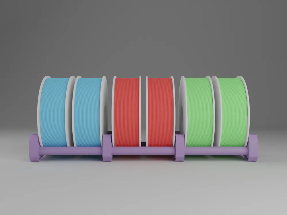Modular Filament Spool Rack V2 V3 Out On Profile! by James3Design ...