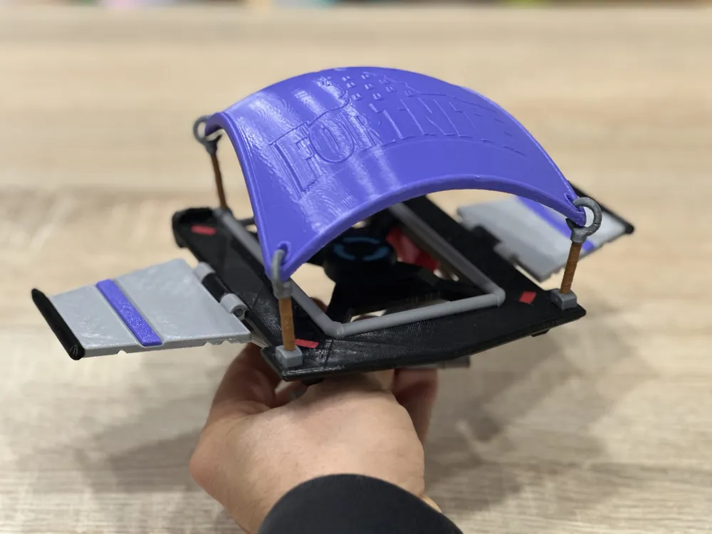 FORTNITE GLIDER BUILDING KIT - Free 3D Print Model - MakerWorld