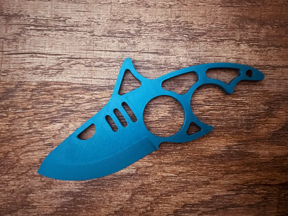 Sharkie - the shark knife by ArgiCZ MakerWorld: Download Free 3D Models