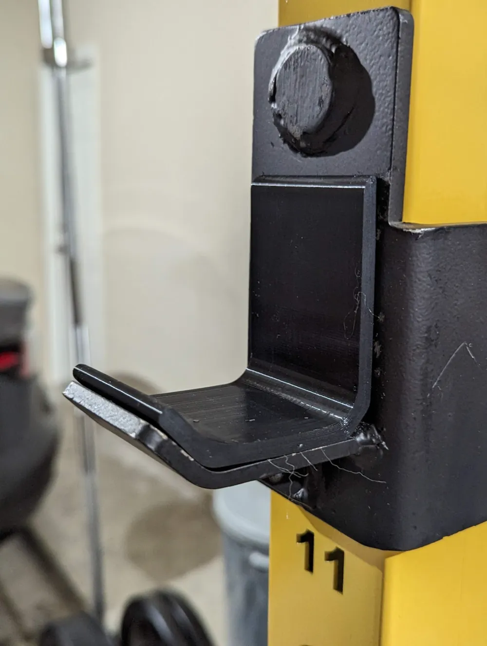 Rubber Weight Lifting J-Hook Pad by A3D1089 - MakerWorld