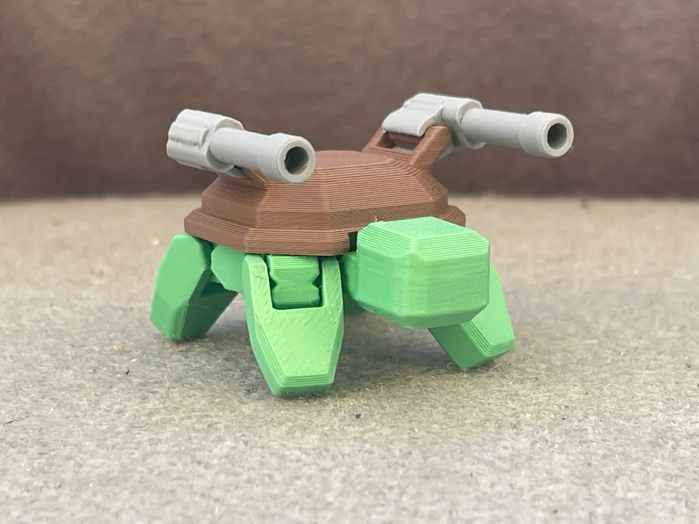 tiny turtle tank - Model Kit by Kit Crafters MakerWorld: Download Free ...