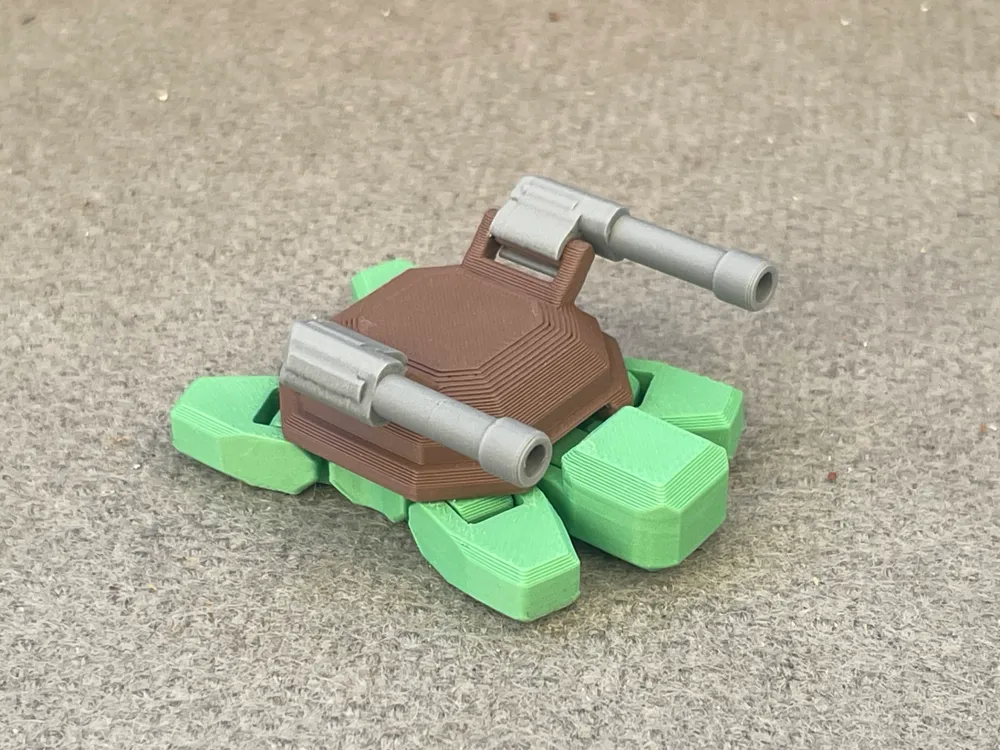 tiny turtle tank - Model Kit by Kit Crafters MakerWorld: Download Free ...