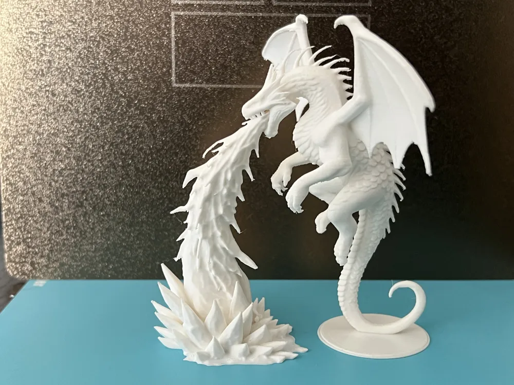 D&D Ice Creature Dragon by Crossel MakerWorld: Download Free 3D Models