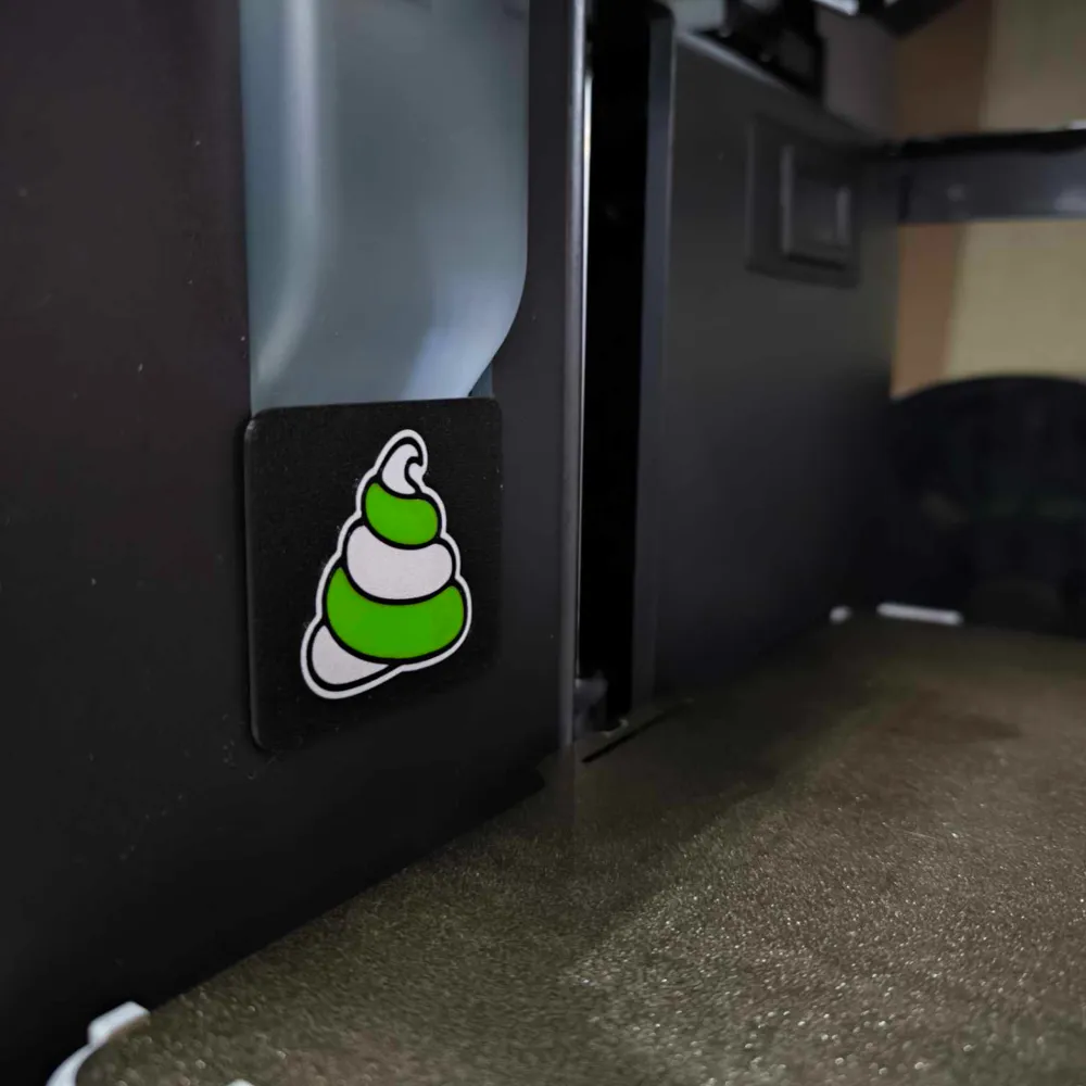 Bambu Lab X1/P1 Series Poop Chute Cutout Cover by PRINT3DGIFTS - MakerWorld