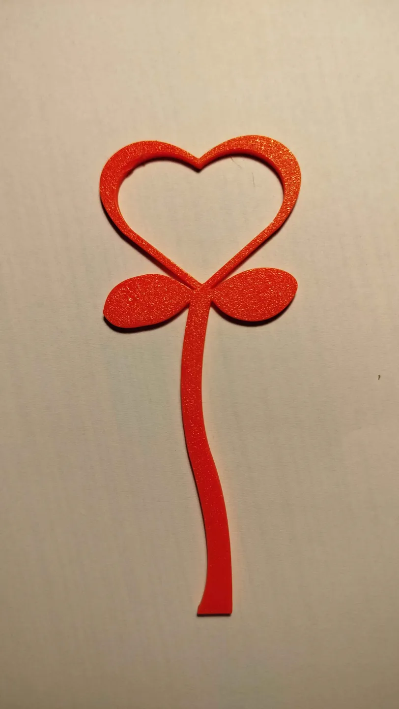 Cool bookmark for Valentine's Day by Firyss - MakerWorld