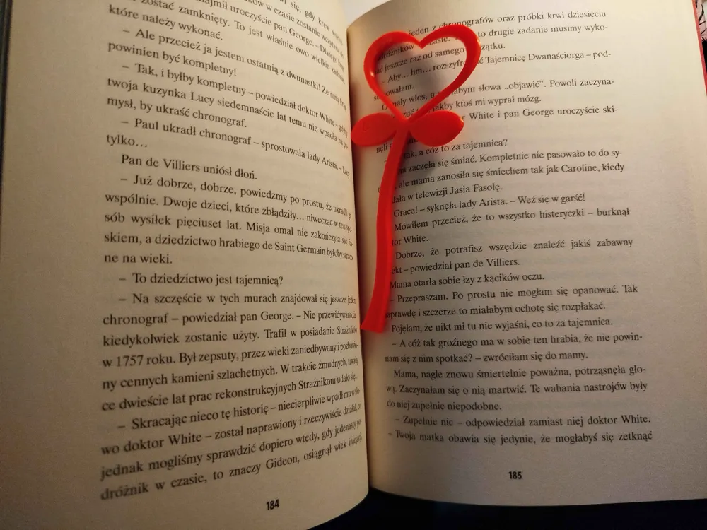 Cool bookmark for Valentine's Day by Firyss - MakerWorld