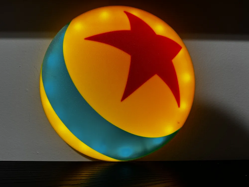 Pixar ball lamp by WeroMakerWorld: Download Free 3D Models