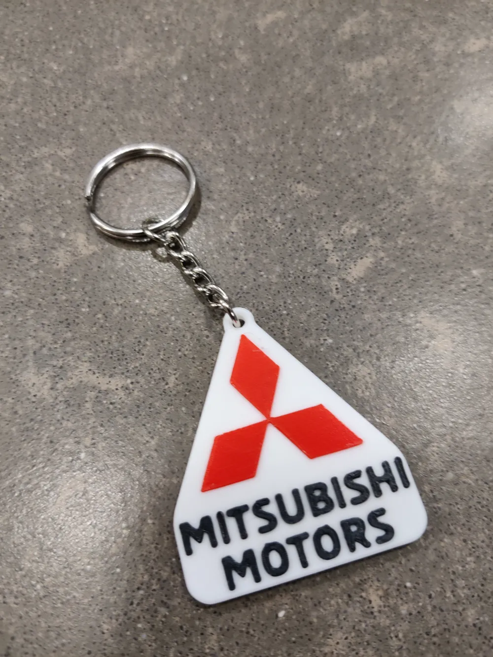 Mitsubishi motor Keychain by Anlo3d - MakerWorld