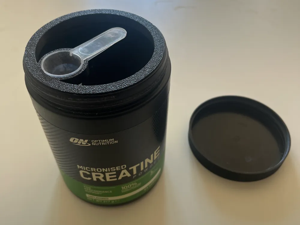 Scoop holder for Optimum Nutrition Creatine power - Free 3D Print Model ...