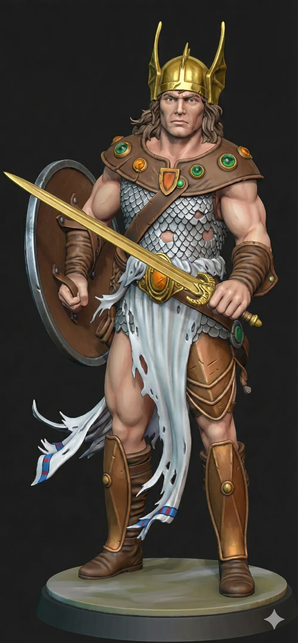 DragonLance: Caramon Majere - Free 3D Print Model - MakerWorld