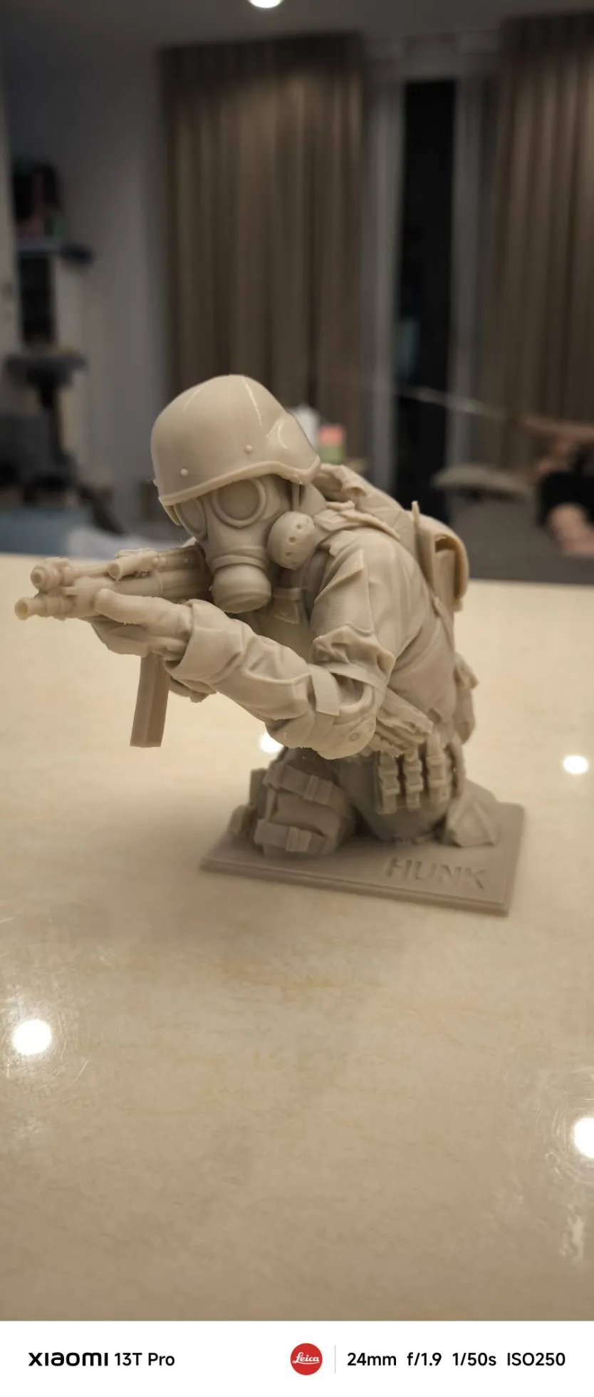 Hunk Action Portrait Figure - Free 3D Print Model - MakerWorld
