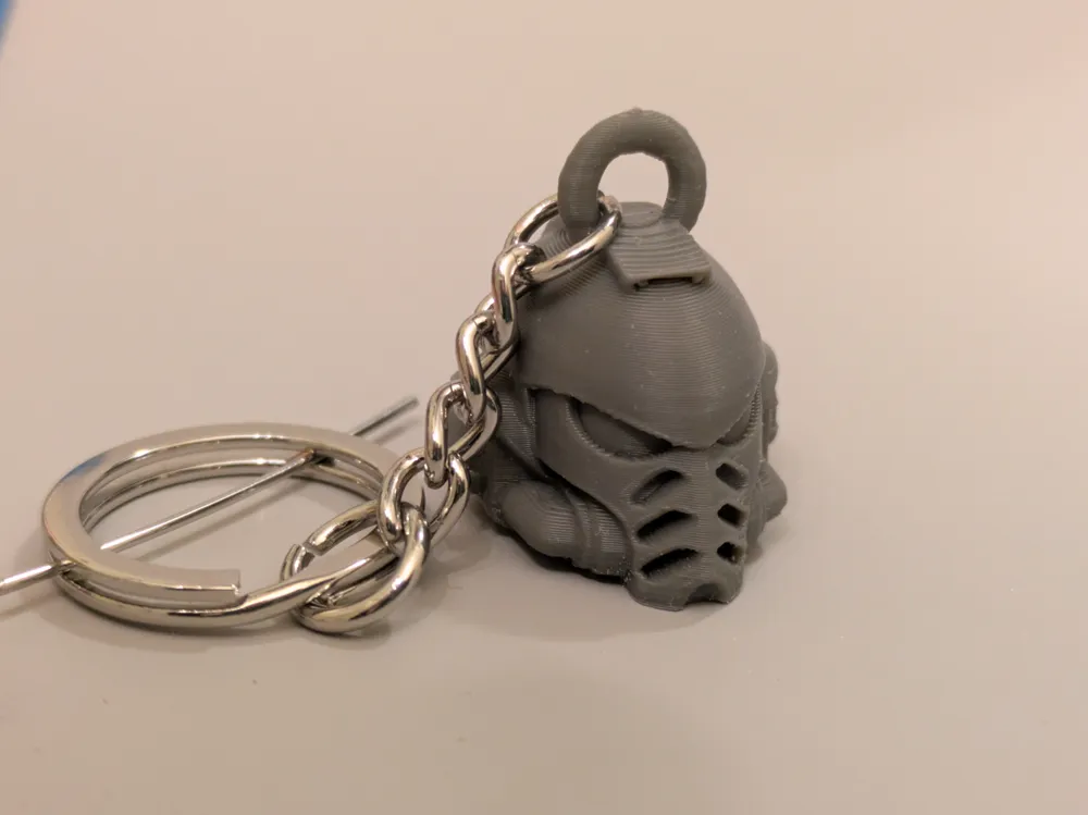 Warhammer Space Marine Keychain (Only 5 grams) Remixed by The 3DP Lab ...