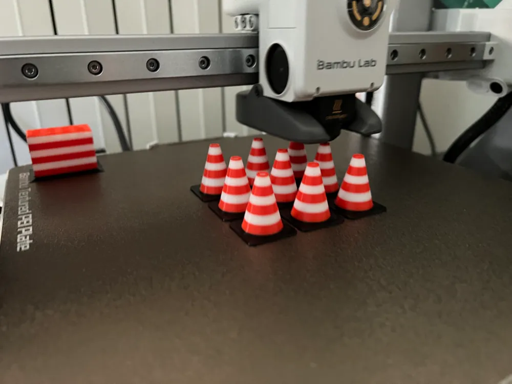 Multi-Color Miniature Traffic Cones by mirchaemanuel - MakerWorld