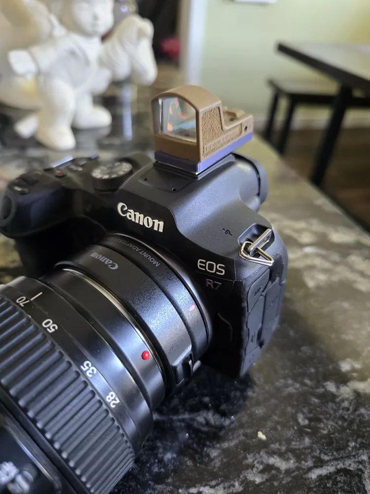 Red Dot to Hot Shoe mount for RMSc footprint optic by MannLab ...