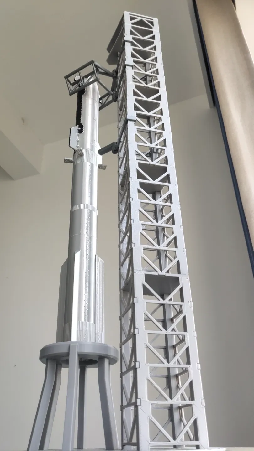 SpaceX Starship S28+B10 by CuriousAnt MakerWorld: Download Free 3D Models