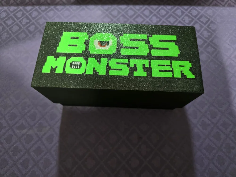 Boss monster box and insert with expansions by Eryaesca95 - MakerWorld