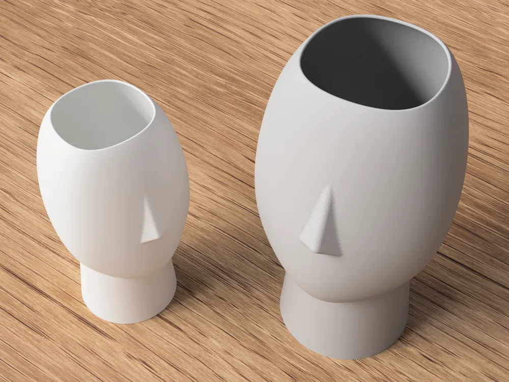 Face Vase by SabreDesign - MakerWorld